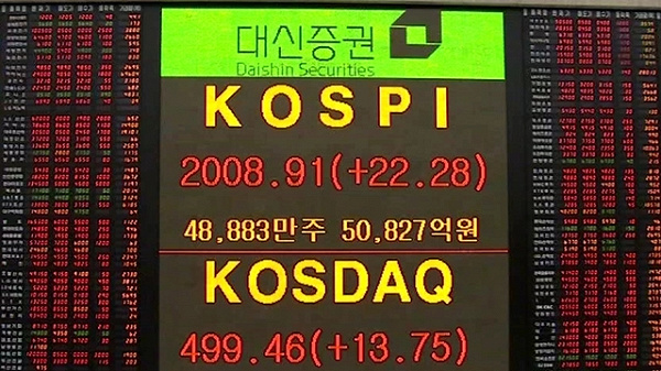 북 로켓 발사에도 금융시장 차분…코스피 2000선 회복 | JTBC 뉴스