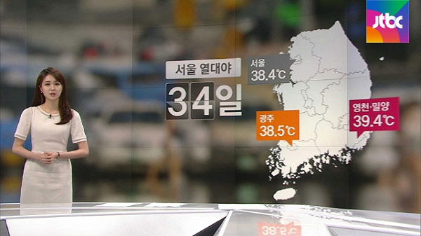 '전설적 무더위' 응답하라 1994…당시와 비교해보니 | JTBC 뉴스