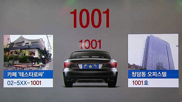 [청와대] '국정개입 의혹' 최순실, 1001 숫자에 집착? | JTBC 뉴스