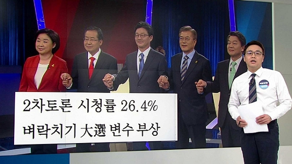 [여당] 양강 구도 '균열 조짐'…남은 TV토론 변수 되나 | JTBC 뉴스