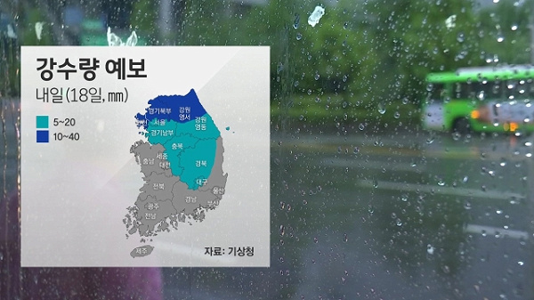 [날씨] 낮부터 흐려져 전국 대부분 '비'…최대 40mm | JTBC 뉴스