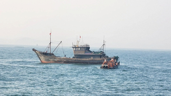 연평도서 서해 NLL 침범 불업 조업 중국 어선 나포 | JTBC 뉴스