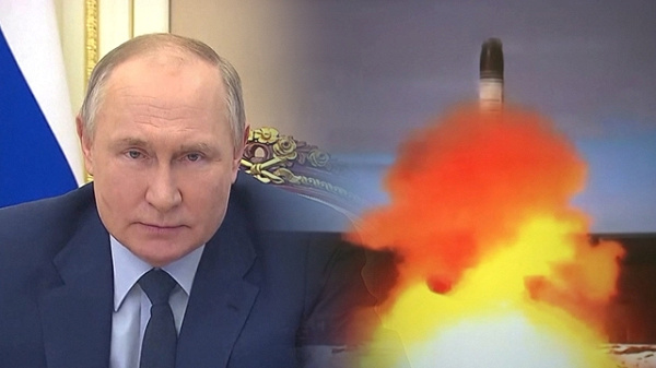 러시아, 신형 ICBM 시험발사…"히로시마 원폭의 2천배" | JTBC 뉴스