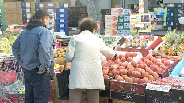 한국 먹거리 물가 상승률, OECD 평균 넘었다…35개국 중 3위 | JTBC뉴스