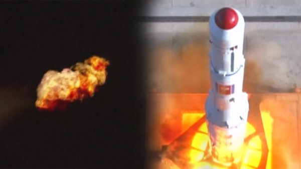 'ICBM 아닌 척?' 엔진 바꾼 북한 위성, 2분 만에 공중폭발 | JTBC 뉴스