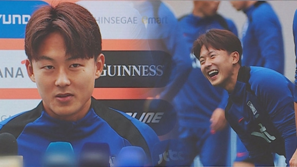 "소식 듣고 입석으로 왔다"…5년 만에 태극마크 단 이승우 | JTBC 뉴스