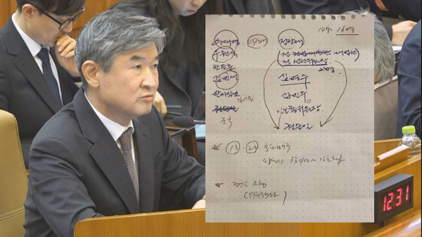 홍장원 그때 거기 없었다…메모 가필 증언한 조태용 Jtbc 뉴스